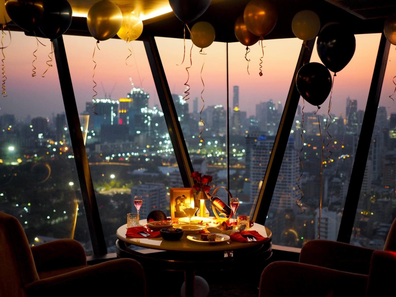 Axis & Spin Rooftop Sky Lounge - The Continent Hotel Bangkok